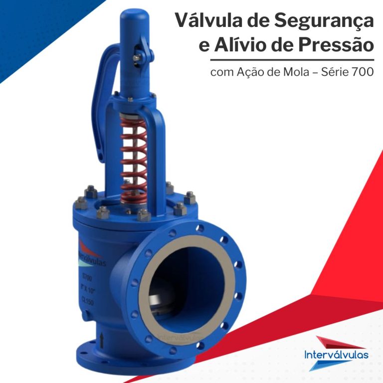 Válvula de Segurança e de Alívio de Pressão - Interválvulas - Válvulas ...